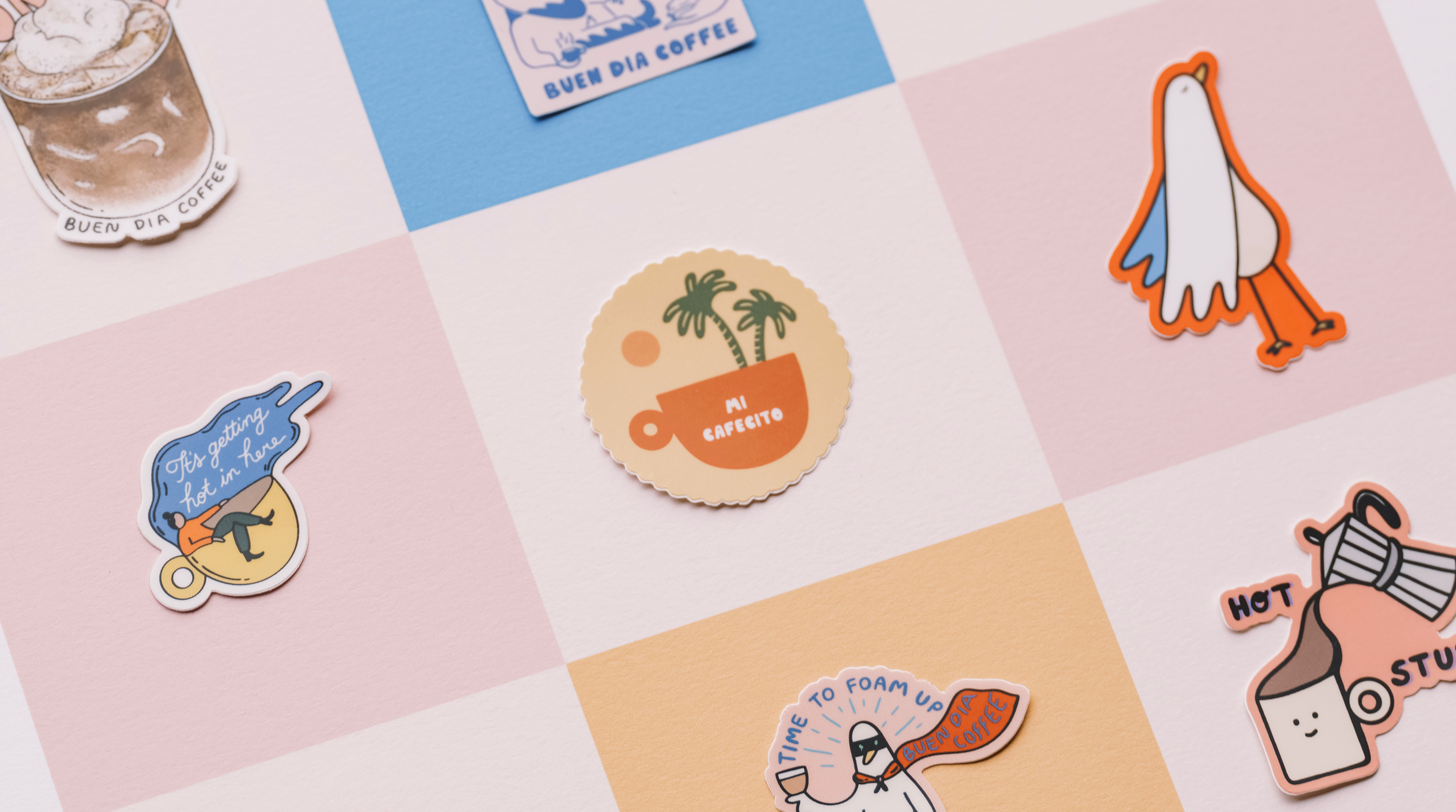 STICKERS - Buen Dia Coffee SLO – BUEN DIA COFFEE